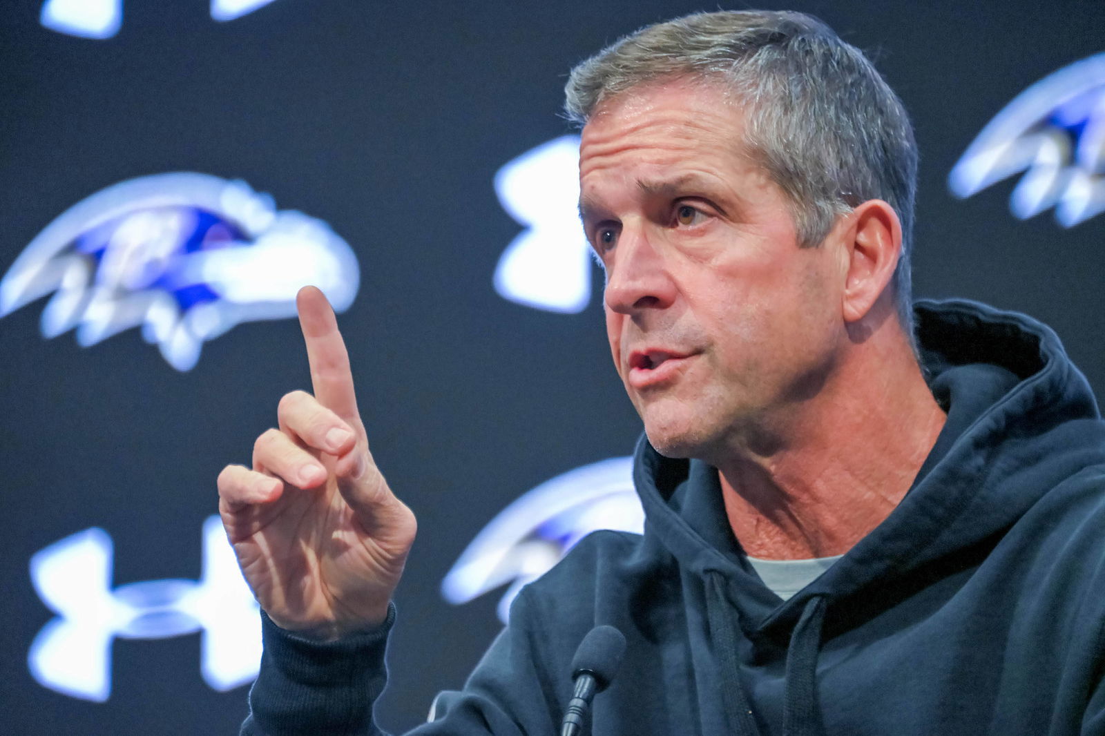 John Harbaugh's Dinner Photo with Joe Schoen Goes Viral Amidst New York ...